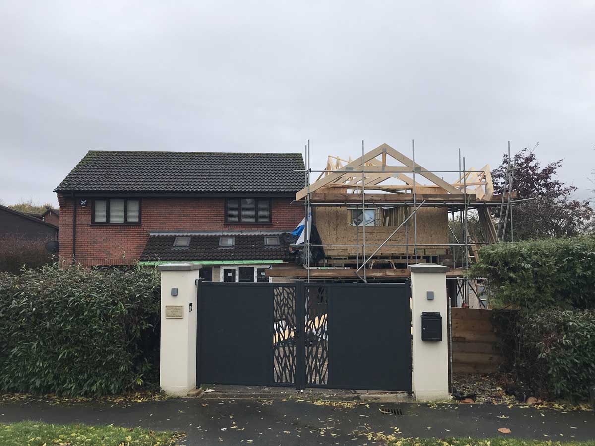 Heelands project - Single-Storey Front and Double Side Extension ...